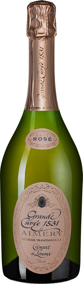 Игристое вино Grande Cuvee 1531, de Aimery, Cremant de Limoux Rose ...