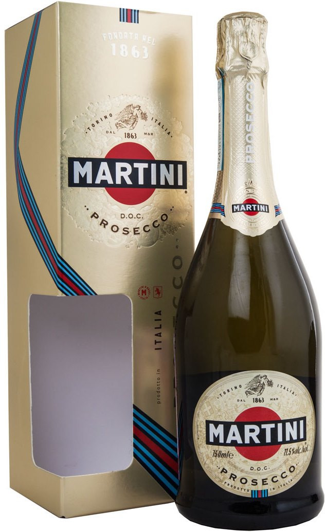 Игристое вино Martini, Prosecco, in gift box, 0.75 л. купить Мартини ...