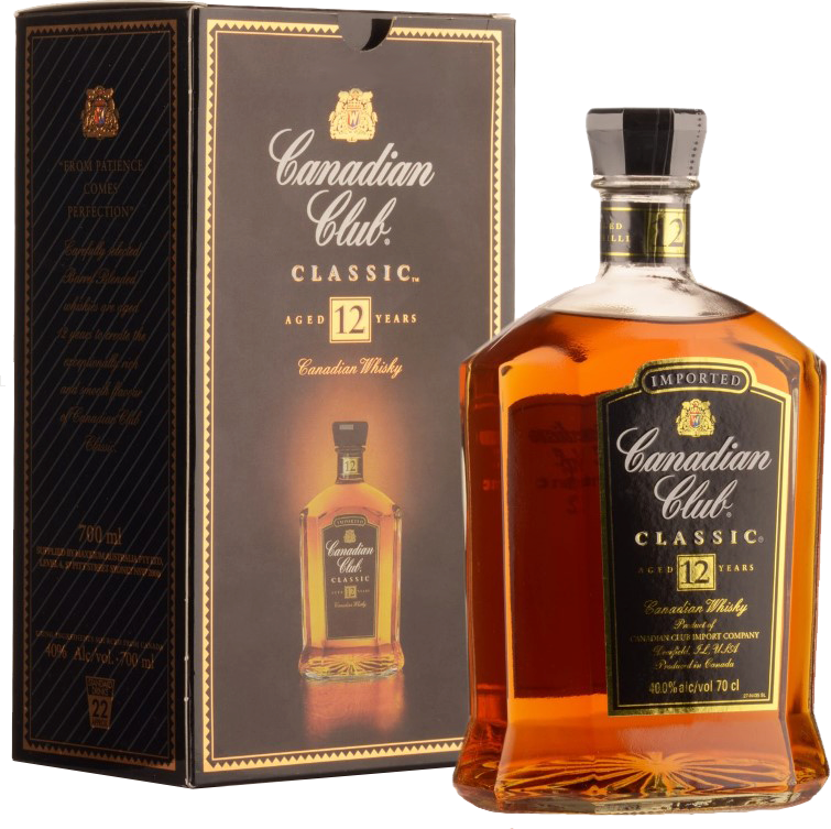 Виски Canadian Club Classic, 12 Years Old, in gift box, 0.7 л. купить ...