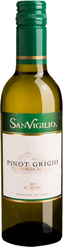 Вино Cavit, SanVigilio, Pinot Grigio, Provincia di Pavia, 0.375 л ...