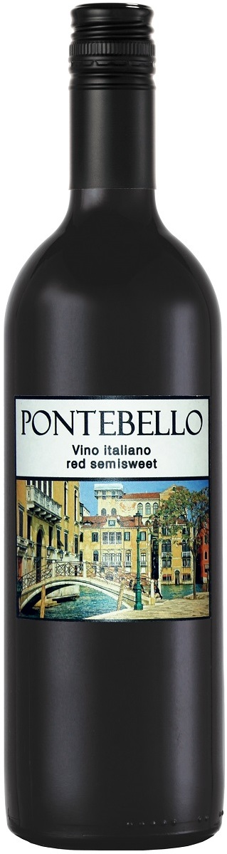 Вино Pontebello, Red Semisweet купить вино в Москве, цена 0 рублей в ...