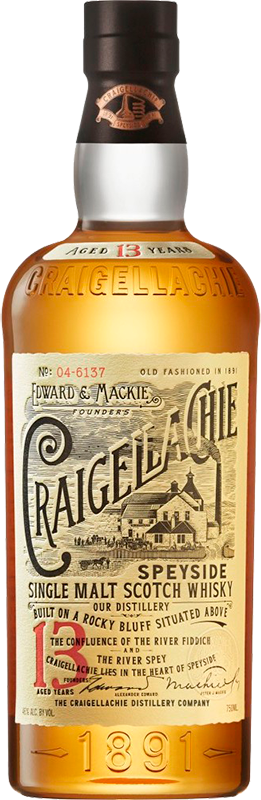Виски Craigellachie 13 Years Old, in tube, 0.7 л. купить Крейгелахи 13 ...