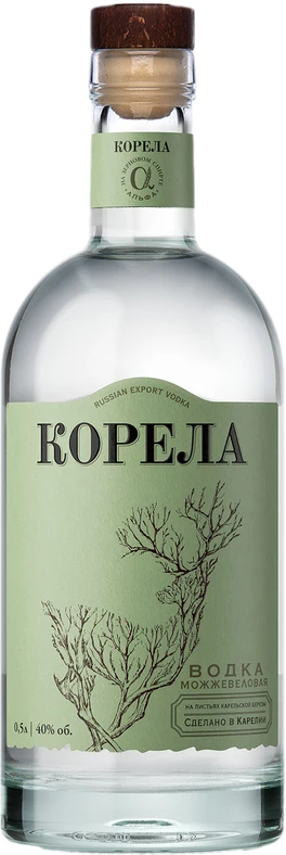 Водка Корела, Можжевеловая, 0.5 л. купить водку в Москве, цена 0 рублей ...