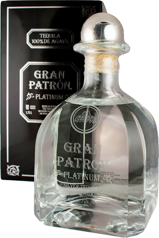 Текила Grand Patron, Platinum, in gift box, 0.75 л. купить текилу в ...
