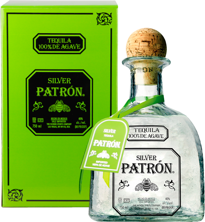 Текила Patron, Silver, in gift box, 0.75 л. купить текилу в Москве ...