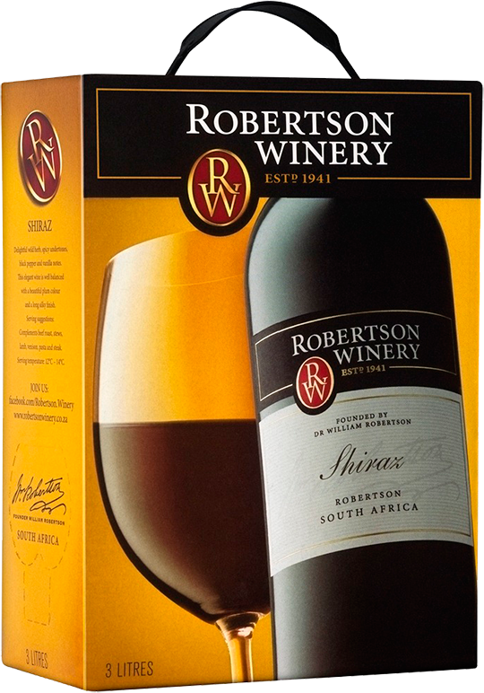 Вино Robertson Winery, Shiraz, bag-in-box, 3.0 л. купить вино в Москве ...
