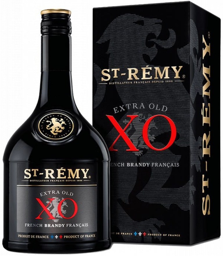 Бренди St-Remy, Authentic X.O., in gift box, 0.7 л. купить бренди в ...