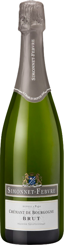 Игристое вино Simonnet-Febvre, Cremant de Bourgogne, Brut Blanc, 0.75 л ...