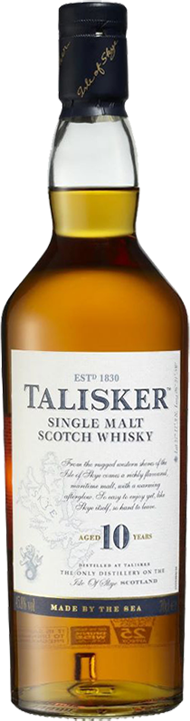 Виски Talisker, 10 Years Old, in gift box, 0.75 л. купить Талискер, 10 ...