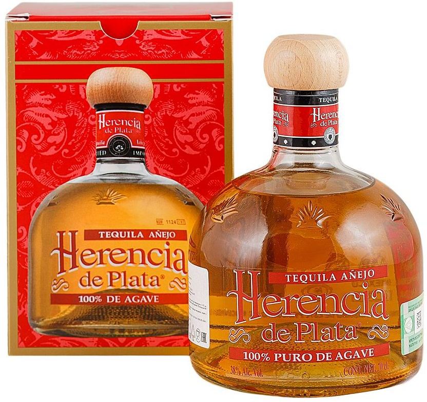 Текила Herencia de Plata, Anejo, in gift box, 0.7 л. купить текилу в ...