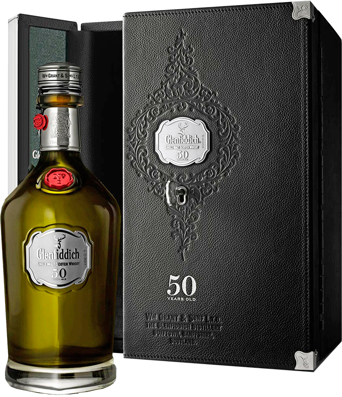 Виски Glenfiddich, 50 Years Old, in gift box, 0.7 л. купить Гленфиддик ...